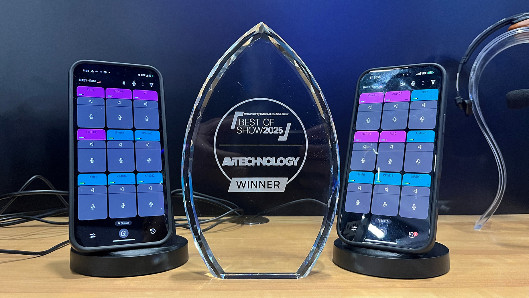 RTS Wins Three Prestigious Awards at NAB Show 2025 | RTS Intercom Systems